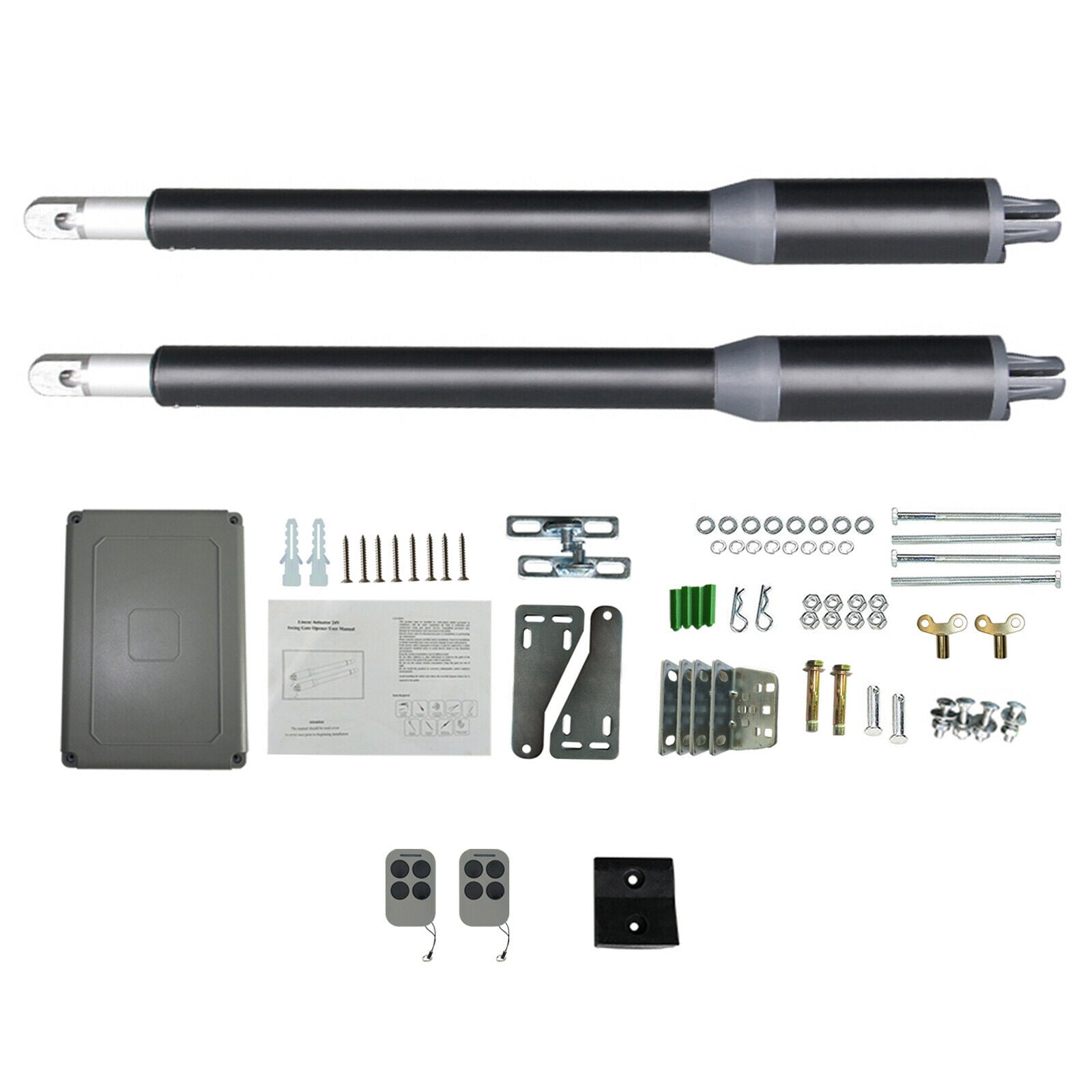 Electric Arm Dual Swing Gate Opener Up to 662 lb DC Automatic Motor ...