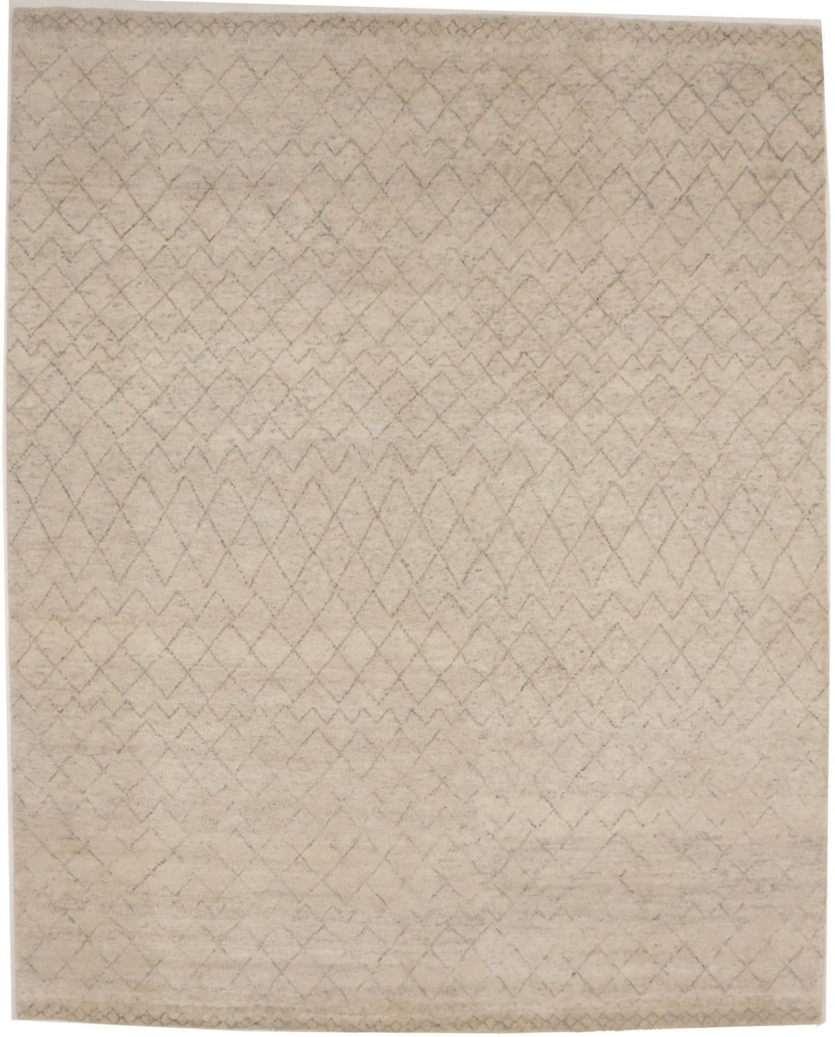 Beige Geometric 8X10 Moroccan Style Oriental Rug - Walmart.com