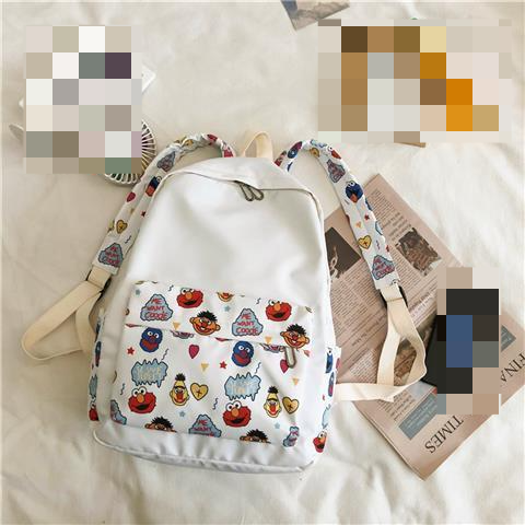 Mochila de gran capacidad personalizada con dibujos animados de Elmo ...