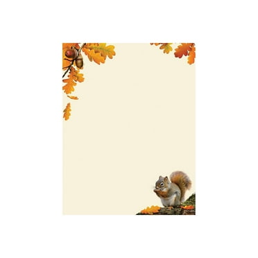 Great Papers! Seasonal Letterhead Autumn Foliage 80/Pack (2013285 ...