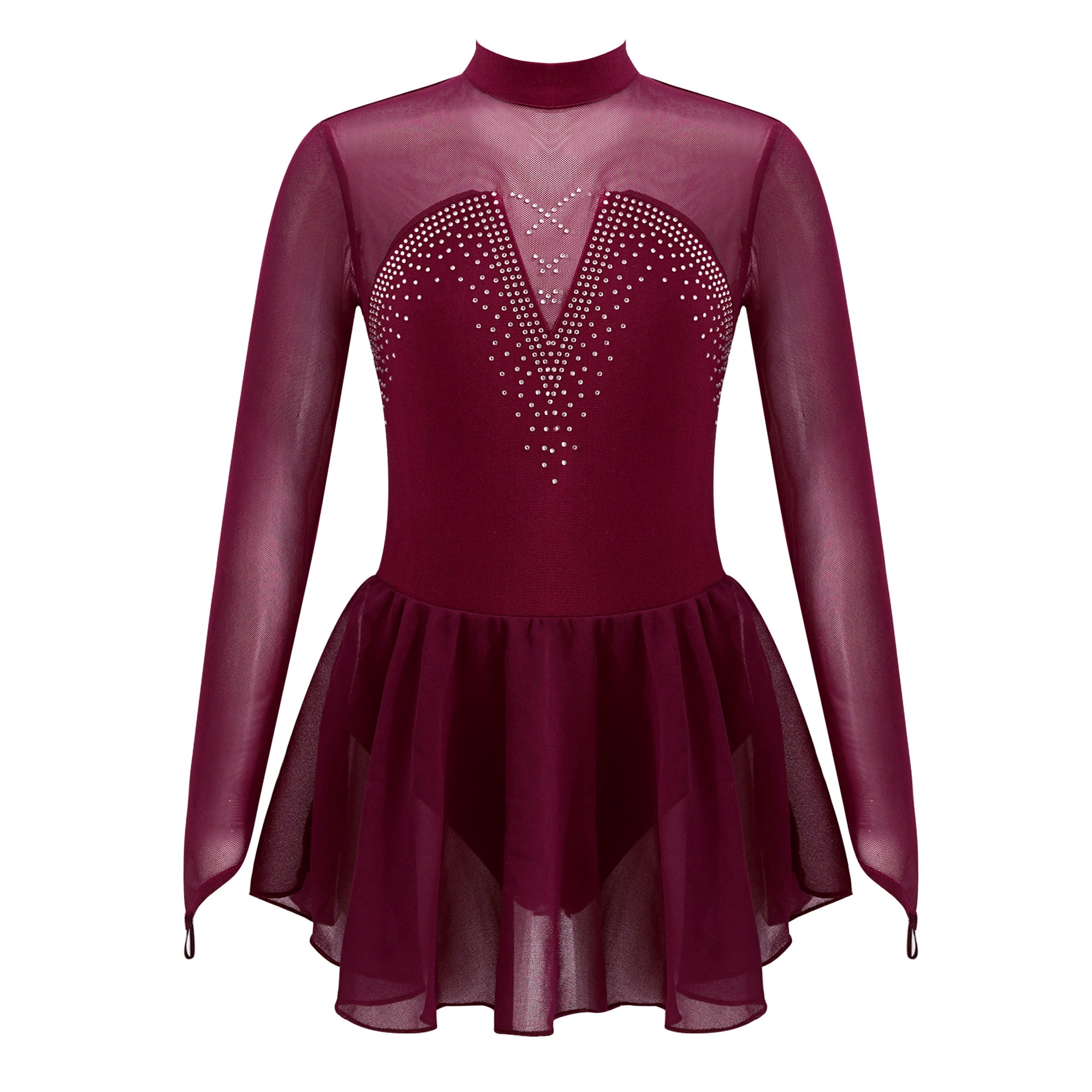 Click here for Hansber Kids Girls Figure Ice Skating Dress Junior... prices