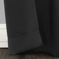 Sun Zero, Blackout Curtains, 80 x 84 in. Norwich Black, Black - Walmart.com