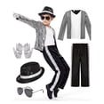 Baby Boy Outfits Dance Star 𝐂ostume for Kid, 80s 90s Pop Outfit for ...