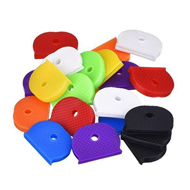 SharkTRUE 12PCS Silicone Key Cover Random Color to Distinguish Conven ...