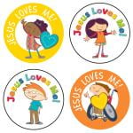 Jesus Loves Me! Sticker Pack (Other) - Walmart.com