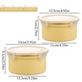 Piwvid Stainless Steel Food Storage Containers with Lids, Leak-Proof ...