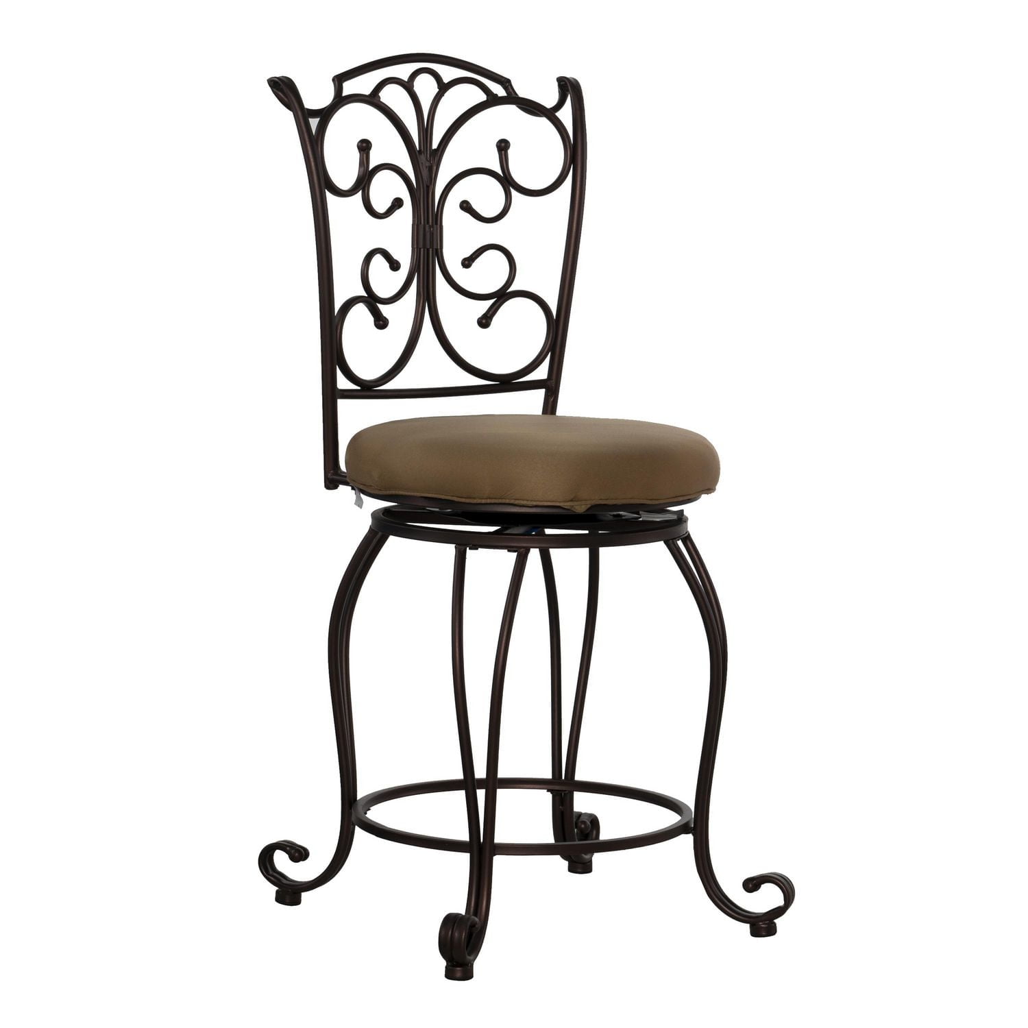 Click here for Linon Trent Gathered Back Counter Stool prices