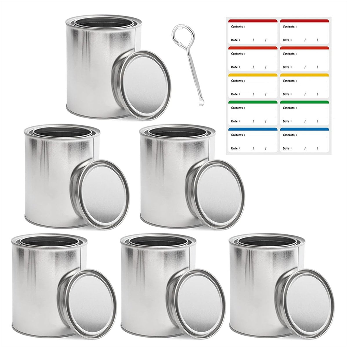 Click here for Unbranded Empty Paint Cans With Lids 1 Quart Paint... prices