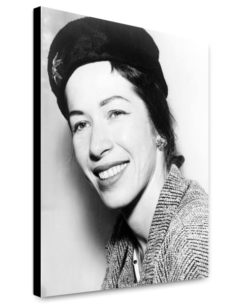 Canvas Print: Marjorie Tallchief, Head-And-Shoulders Portrait, Facing ...