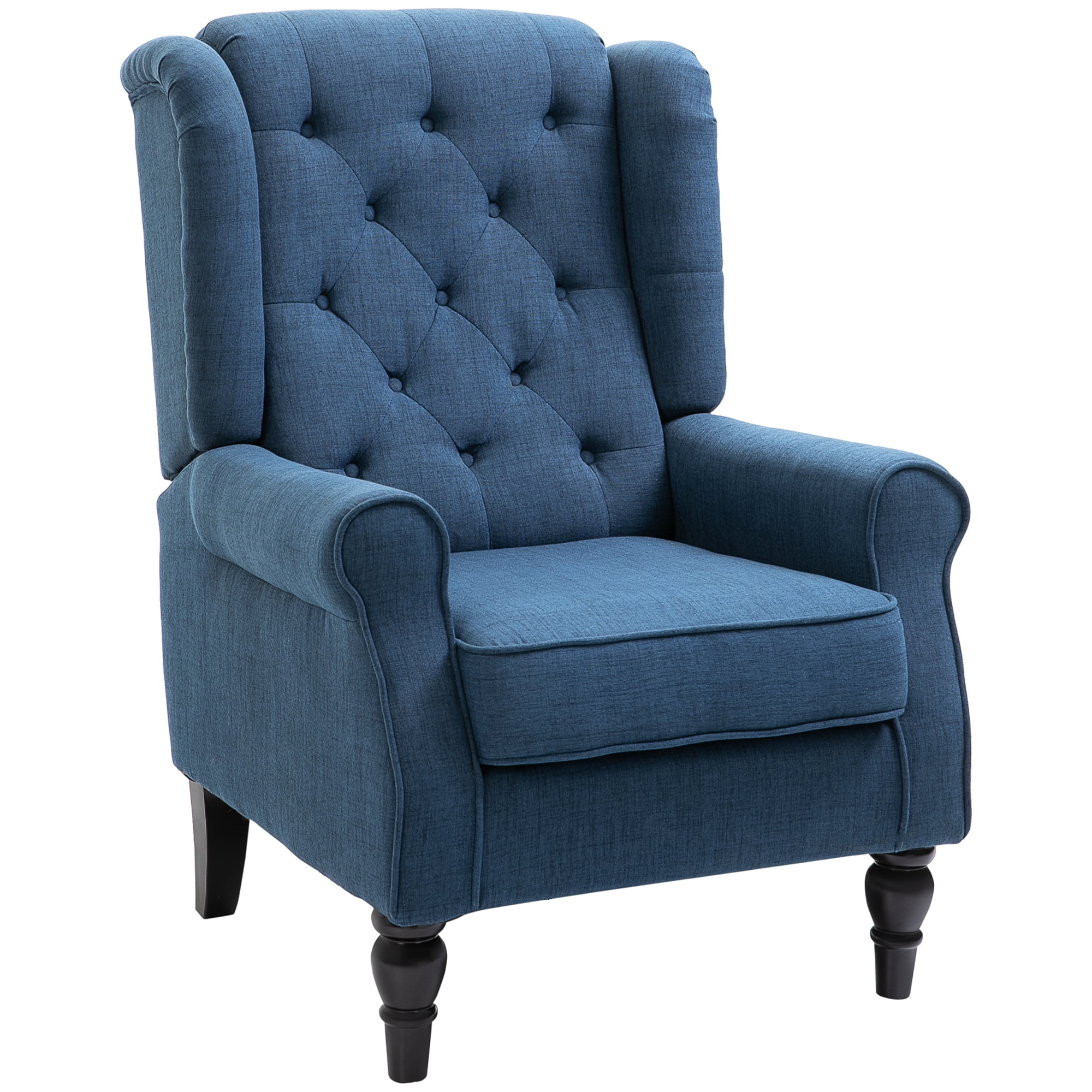 Click here for Homcom Button-Tufted Accent Chair With Wing Back R... prices