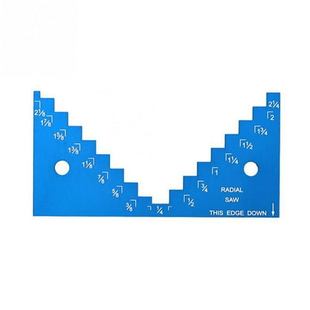 Table Saw Depth Gauge Router Circular Saw Step Depth Measure Gauge ...