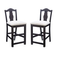 Amisco Ramon 30 In. Swivel Bar Stool - Beige & Brown Woven Polyester ...