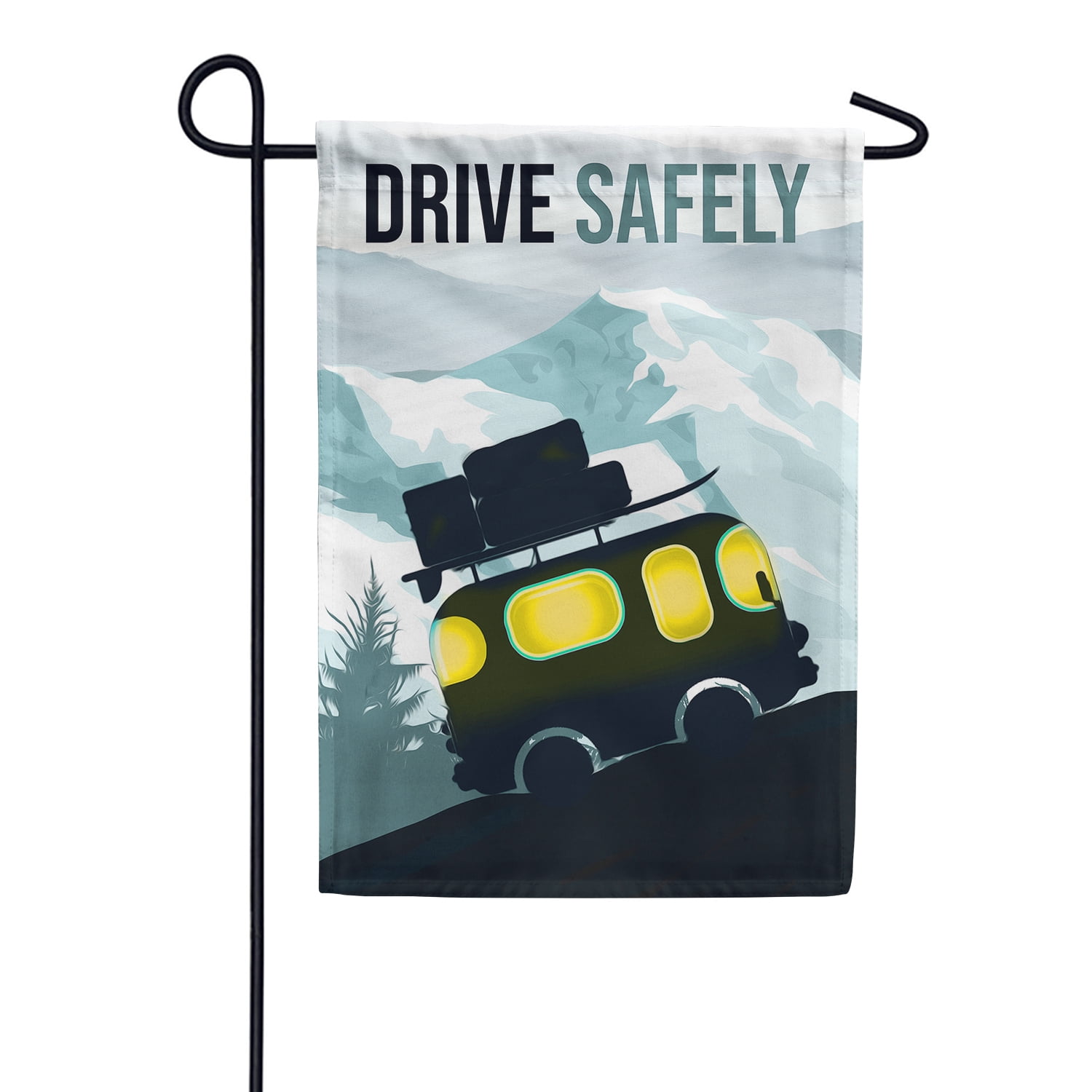 America Forever Camping Garden Flag 12.5 x 18 Inch Double Sided Camping ...