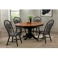 Sunset Trading Black Cherry Selections 66" Extendable Wood Dining Table ...