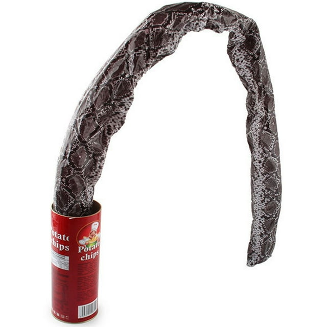 Relax love Potato Chip Snake in A Can Funny Prank Reusable Jokes Spring ...
