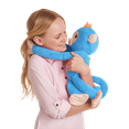Fingerlings HUGS - Boris (Blue) - Advanced Interactive Plush Baby ...