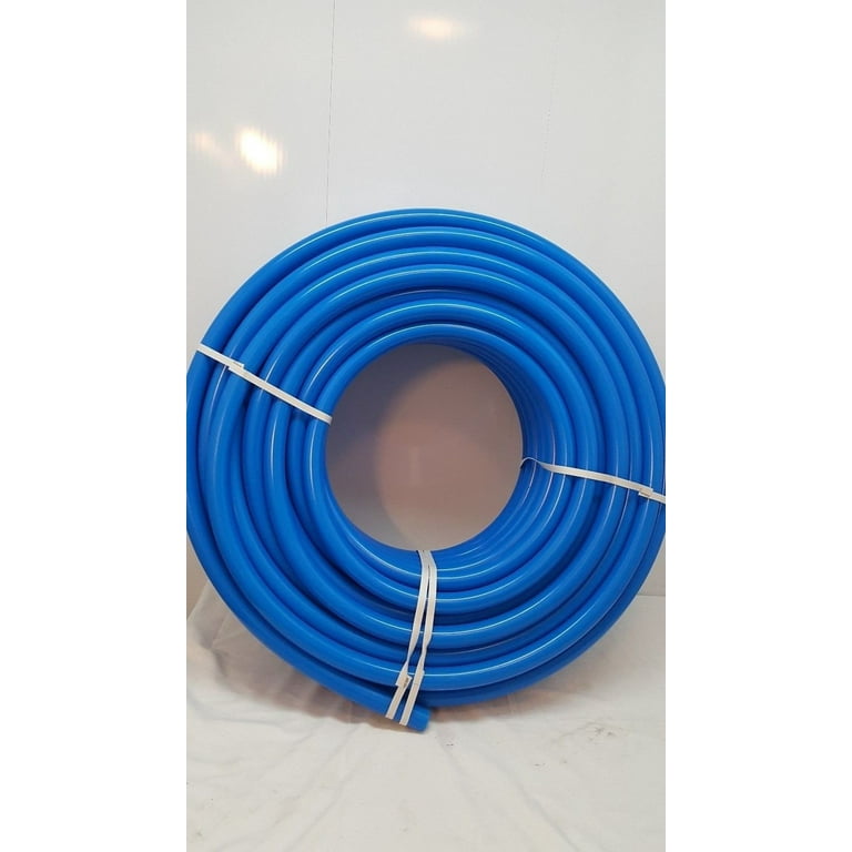 3/4 OD Blue PEX B Polyethylene Pipe PW 100 FT Roll Metpure, 55% OFF
