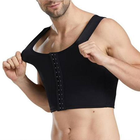 Men Chest Shape Vests Male Control Lift Supporting Posture Breast ...