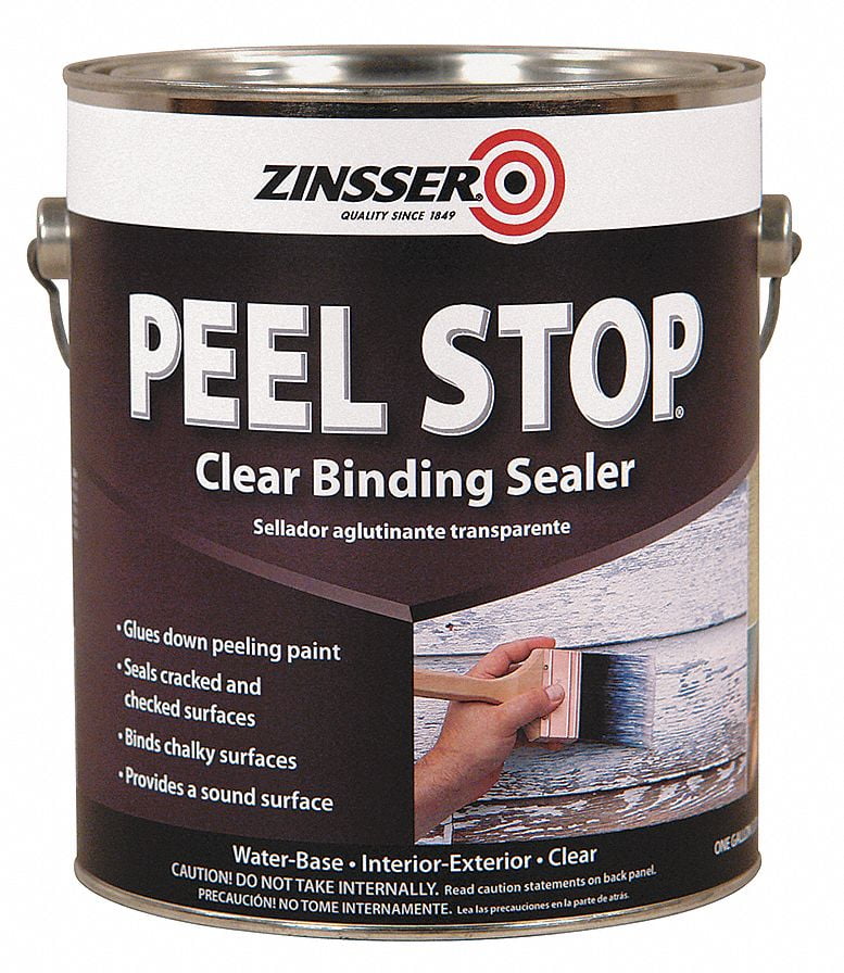 Zinsser Peel Stop Clear Water-Based Binding Primer (1-Gallon) - Walmart.com