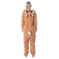 Rudolph The Red-Nosed Reindeer Adult Faux Shearling Union Suit Pajama ...