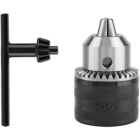 High Precision Drill Chuck 1/2-20UNF Wrench Drill Chuck Premium 1/2 ...