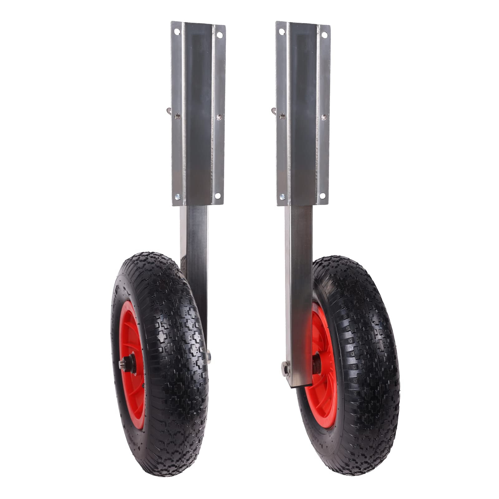 Litake Boat Launching Wheels Dolly Boat Transom Launching Wheel Set for ...