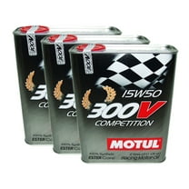 Motul Engine Motorcycle 300V 4T Competition 15W50 Synthetic Oil 4-Liter ...