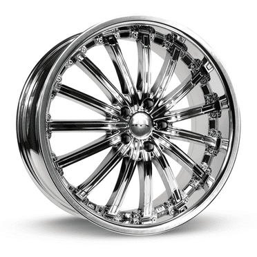 RTX SMS 18x7.5 5x114.3 ET40 CB73.1 Chrome PVD Wheel - Walmart.com