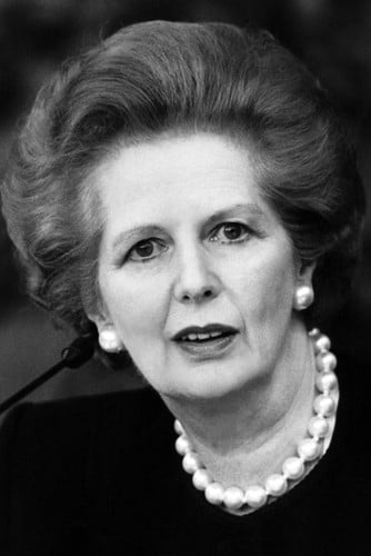 Margaret Thatcher 24X36 Poster Conservative Icon - Walmart.com