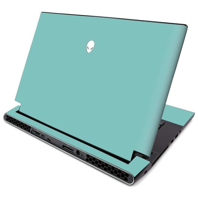 MightySkins ALWM15R219-Solid Turquoise Skin for Alienware m15 R2 2019 ...