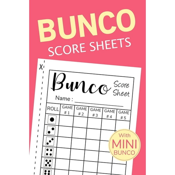 Bunco Cards