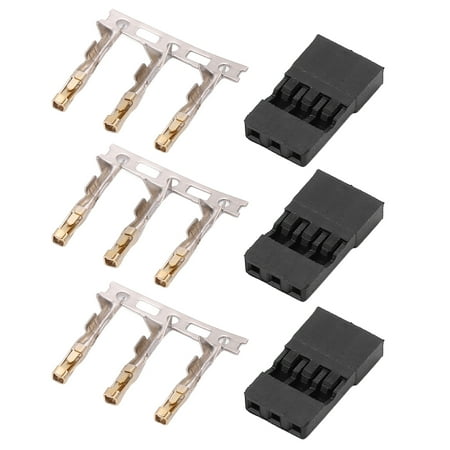 RC Connector Plug, Safe Cold Pressing ABS And Brass 3 Pin Terminal ...