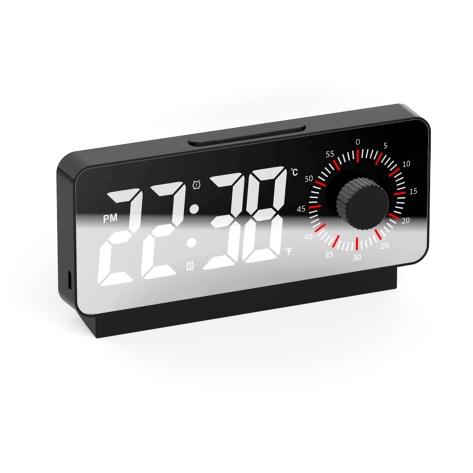 Alarm Clock Visible Timer Time Management Date Temperature Display ...