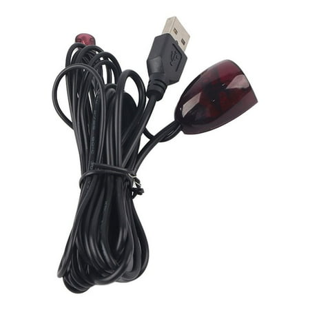 IR Receiver USB, Akozon Set Top Box Infrared Remote Control Extender Cable USB IR Repeater For ...