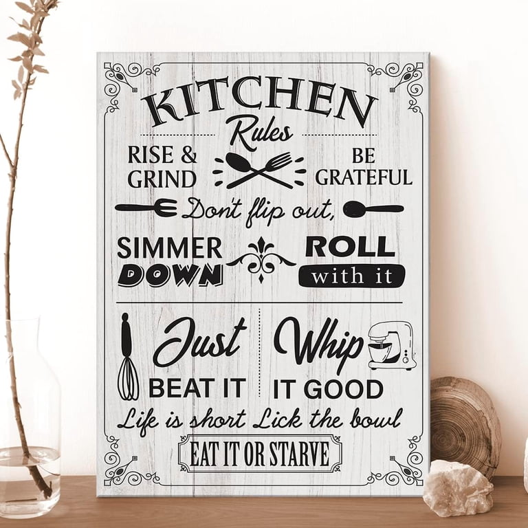 Primitive Kitchen Sayings Country Kitchens | Masterclass Kitchens