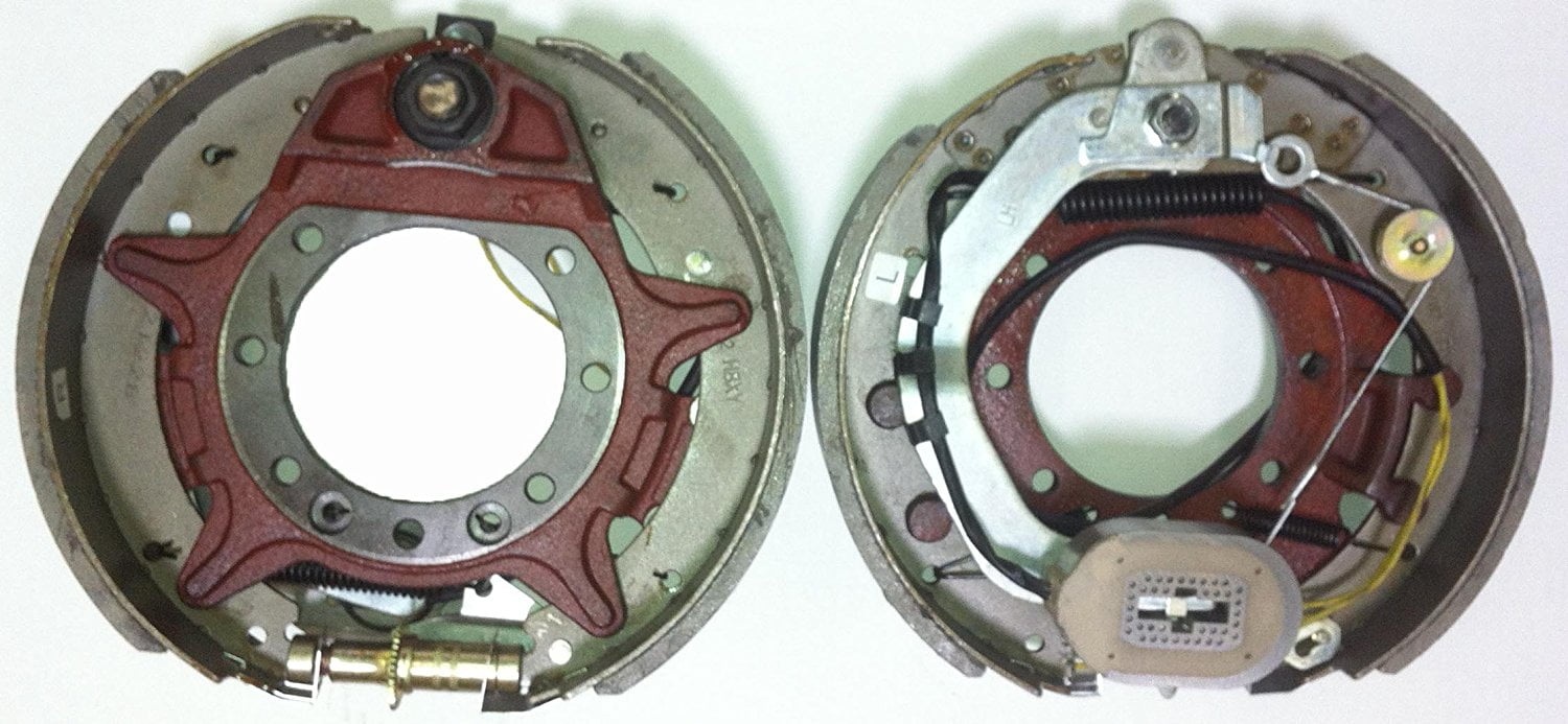 New 12 1 4 X 3 3 8 Trailer Electric Brake Assembly Pair Set For 10K