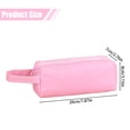 Oxford Cloth Pen Case, Double Zipper Pencil Bag, Large Capacity ...