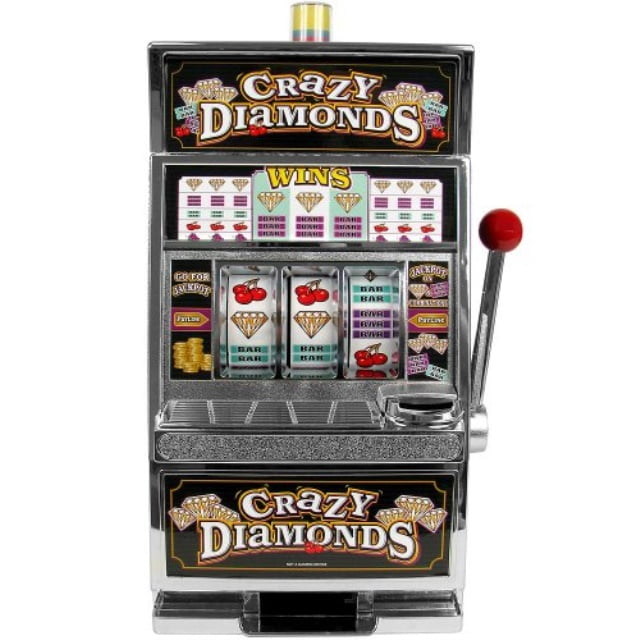 reczone crazy diamonds slot machine bank - authentic replication ...