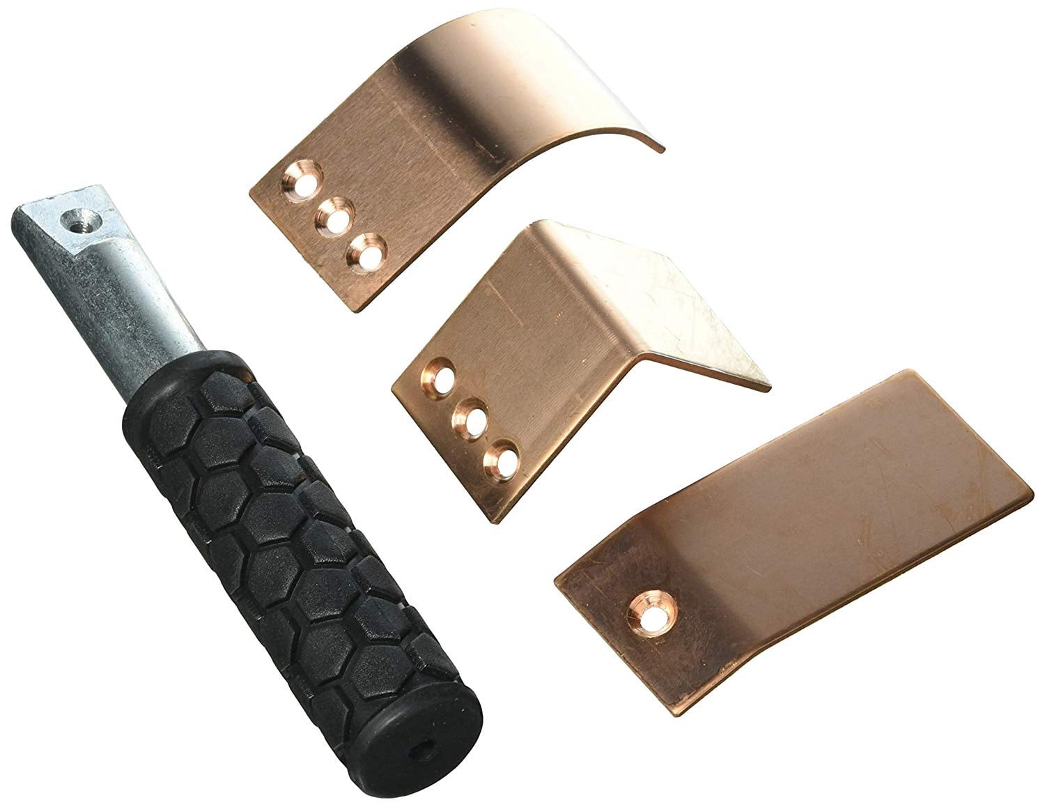 Welding Curved Cooper Spoon with Dimpled Vinyl Grip 3 piece Set FREE ...