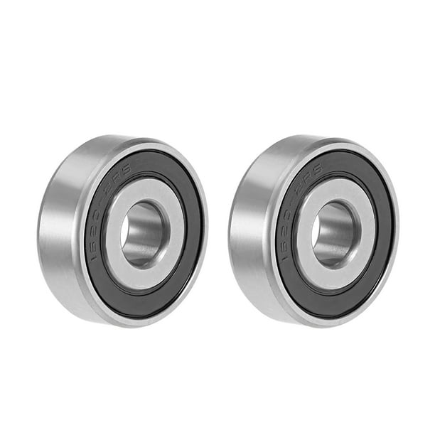 1620-2RS Ball Bearing 7/16"x1-3/8"x7/16" Double Sealed Chrome Bearings ...