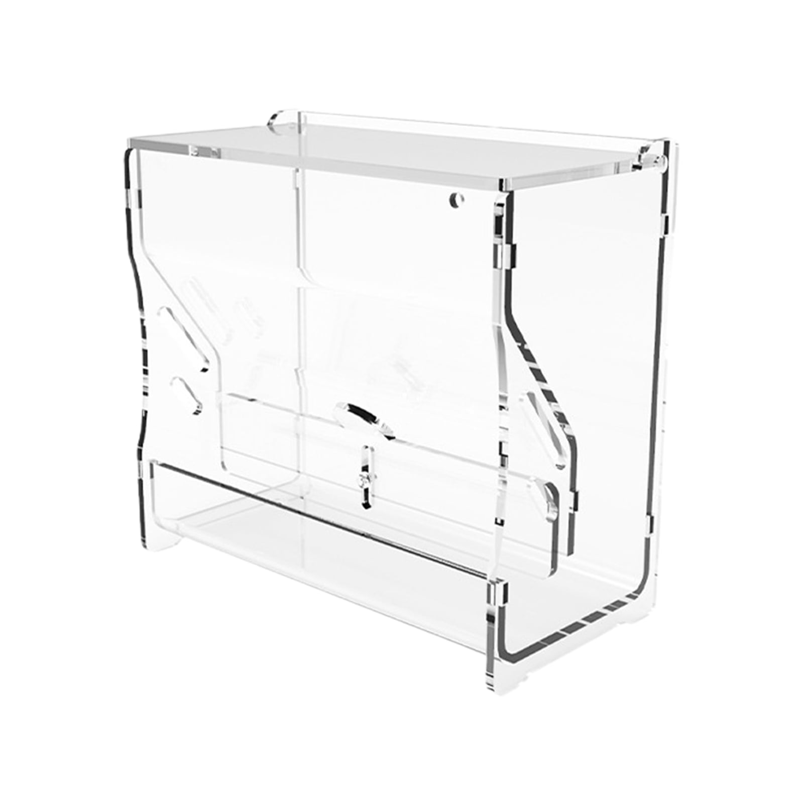 Duixinghas Parrot Food Box Large Capacity Space-saving Transparent ...