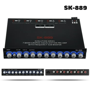 AudioControl EQL Black Trunk Mount Equalizer and Pre-Amp - Walmart.com