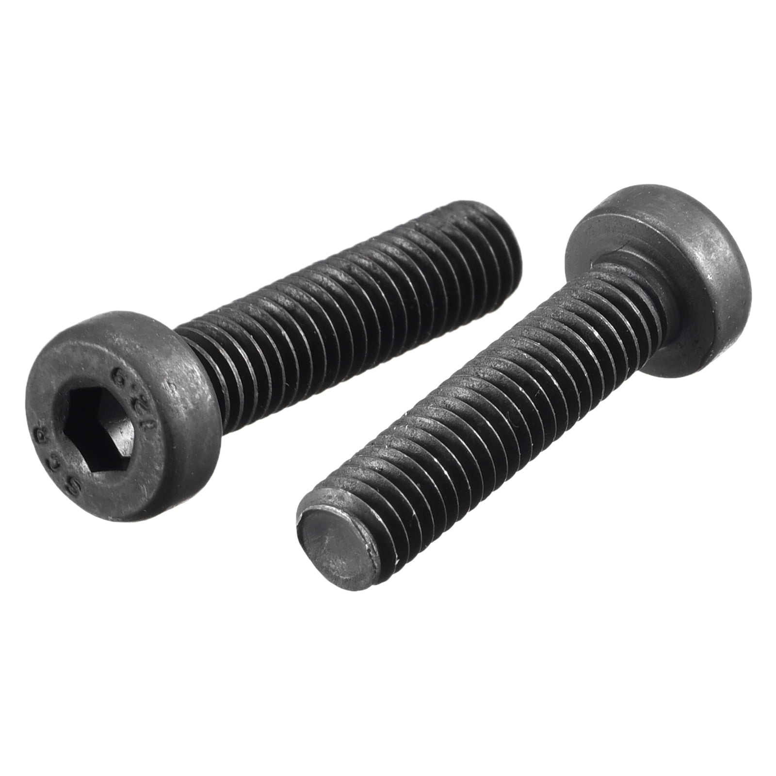 M6x25mm Hex Socket Thin Head Cap Screw Bolts 12 9 Grade Carbon Steel 20