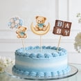 ANXPTIME 12Pcs Shape Paper Cake Picks Cupcake Top Decoration for Kid ...