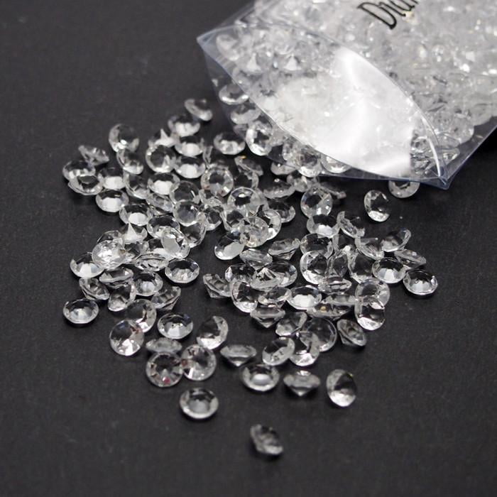 Acrylic Gemstone Diamonds, 6.5mm, 600-Piece - Walmart.com