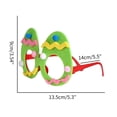 Easter Bunny Glasses, 12 Pack Easter Party Glasses Frame With Glitters ...