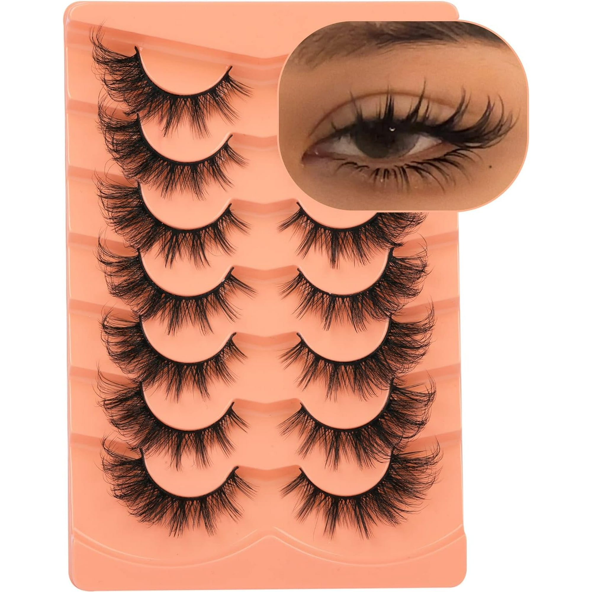 Click here for Ghsdfbb False Eyelashes Wispy Lashes Natural Look... prices