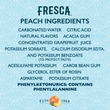 Fresca Zero Calorie Peach Soda, 12 fl oz Cans, 12 Pack, Caffeine-Free ...