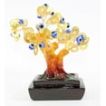 Feng Shui Gold Buddha Evil Eye Money Tree - Home Decor - Walmart.com