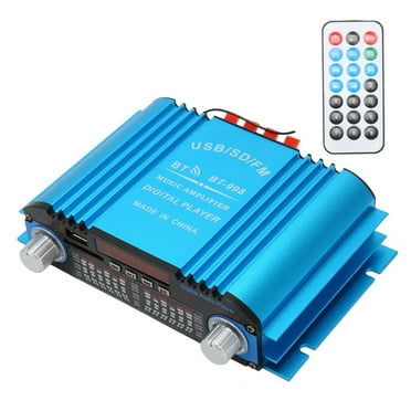 LineYDI 800W 2 Channel bluetooth Mini HIFI Power Amplifier Audio Stereo ...